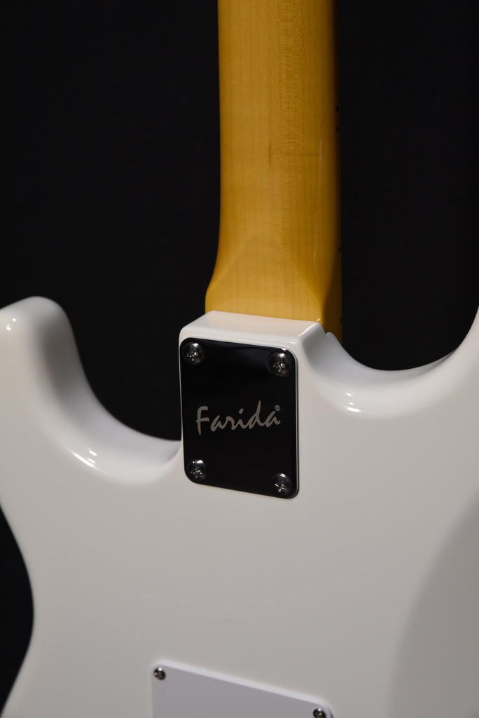 Farida Electric Guitars F5050 White w/ SSS Pickups – The Guitar Shop ...