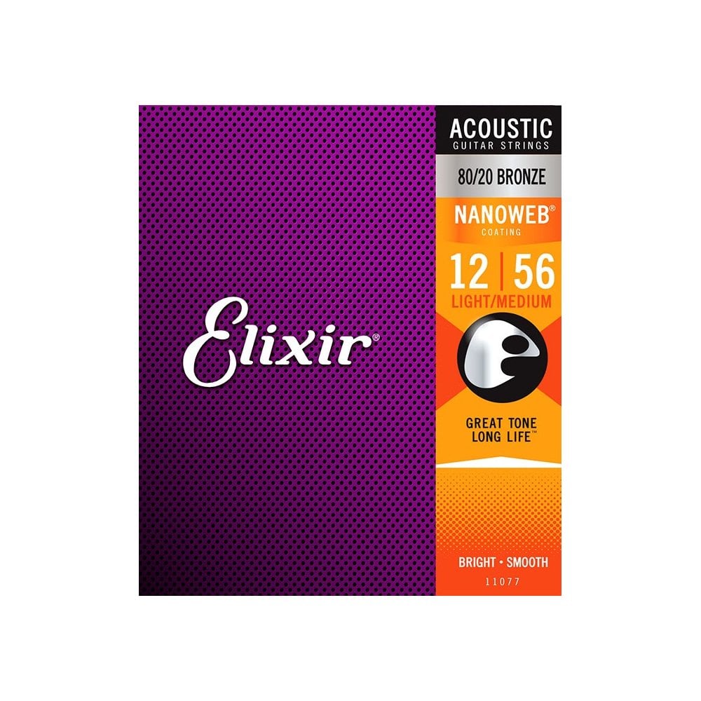 Elixir Nanoweb Light/Medium 12-56 PB – The Guitar Shop Singapore
